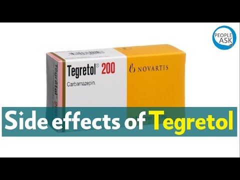 Side effects of Tegretol - YouTube