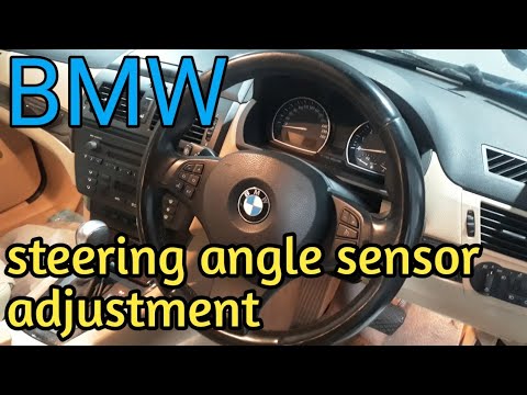 HOW TO CALIBRATE OR ADJUST STEERING ANGLE SENSOR BMW E46 E36 E39 E60 ...