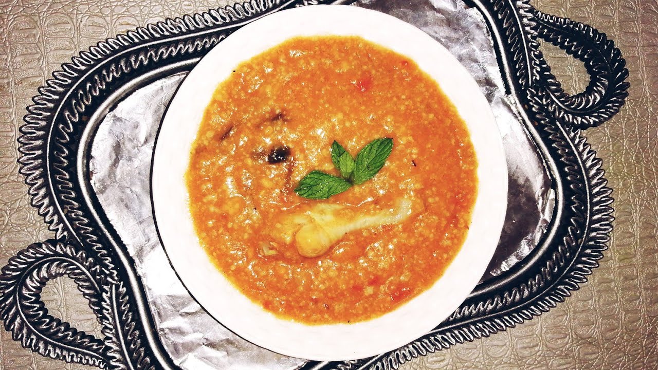 Chicken Shorba recipe |Healthy Chicken Oats Porridge |Saudi style ...