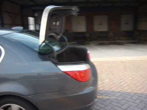 2008 BMW 525d LCI Remote Control - YouTube