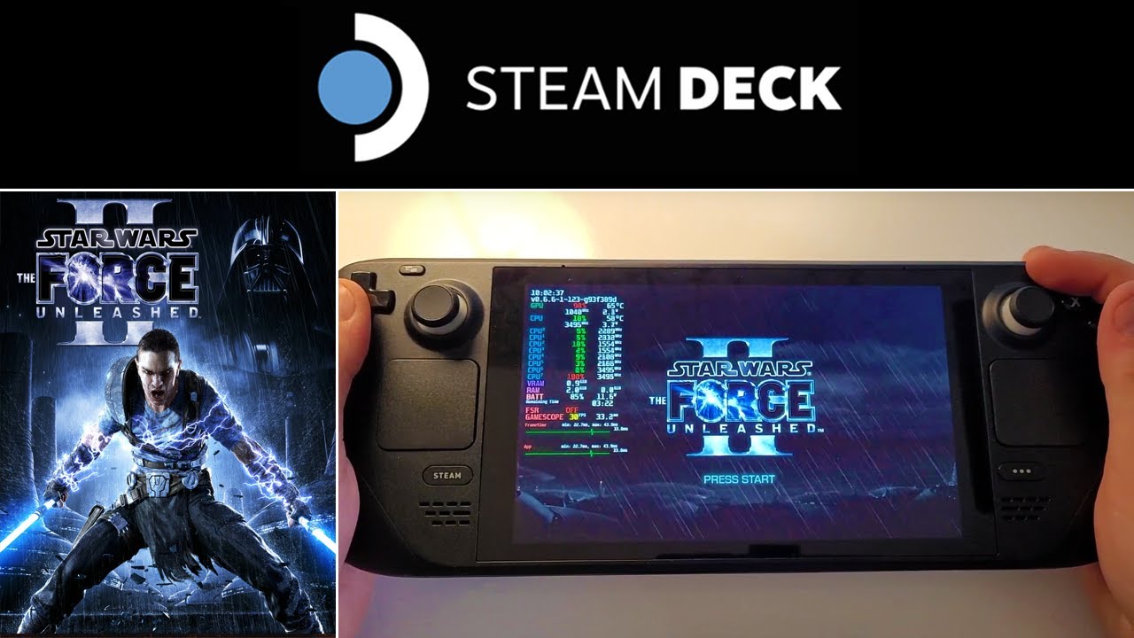 Force Unleashed 2 Steam Deck - YouTube