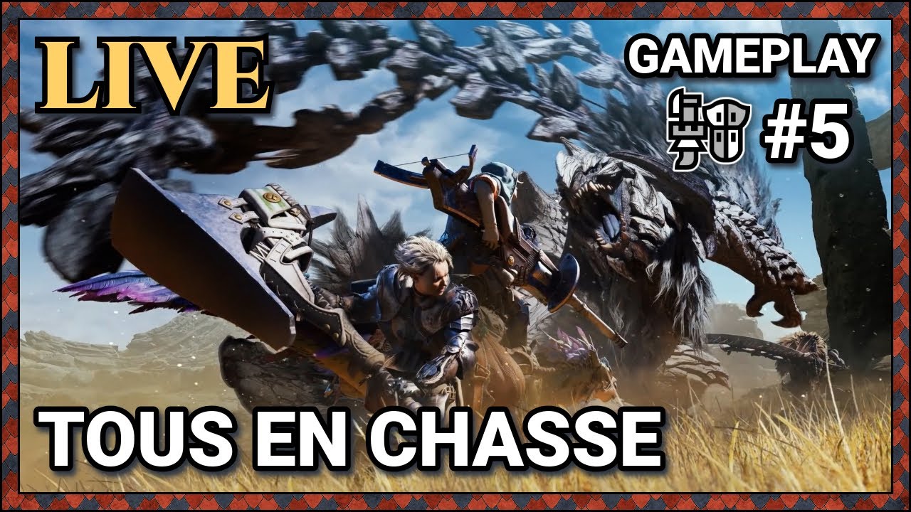 Tous en chasse sur Monster Hunter Wilds | Gameplay Lancecanon Ep5 - YouTube