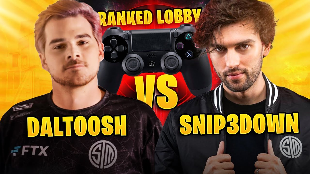 TSM Daltoosh VS TSM Snip3down Both POVs Side by Side in Ranked Lobby ...