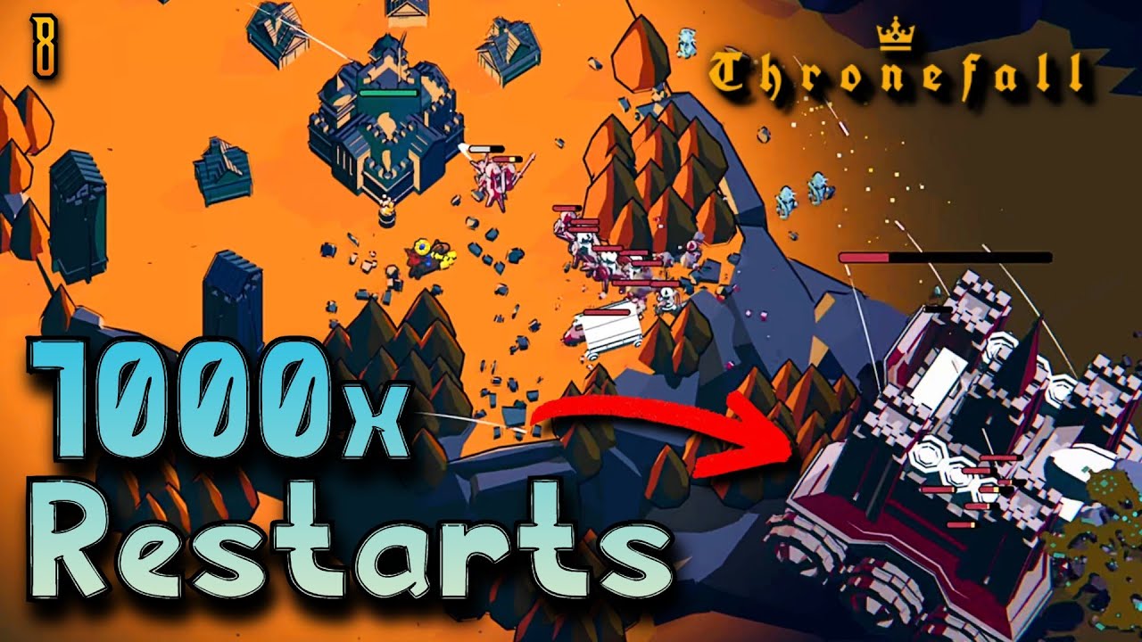 HARDEST Boss Battle I've EVER Done - Thronefall (Part 8) - YouTube