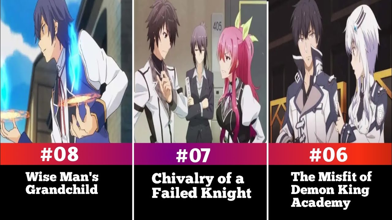 Top 20 BEST Magic Academy Anime - YouTube