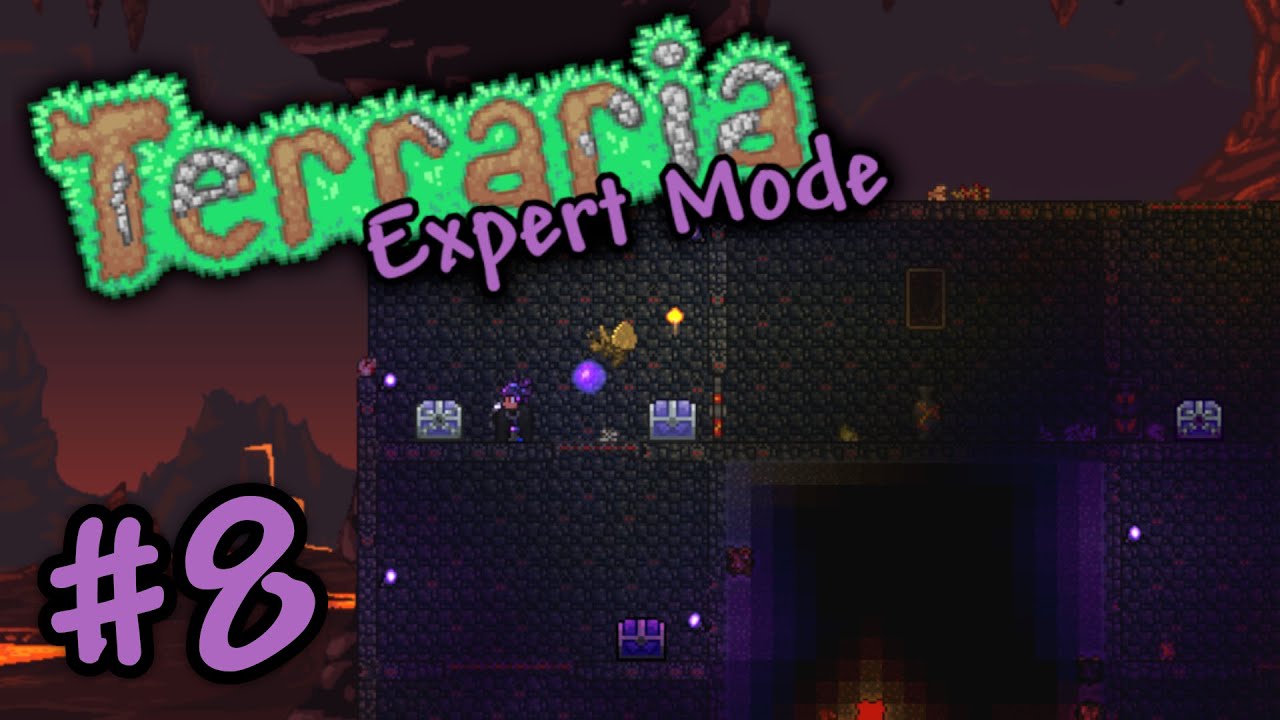 Terraria Expert Mode - PREPARING FOR HARDMODE!! - Episode 8 - YouTube