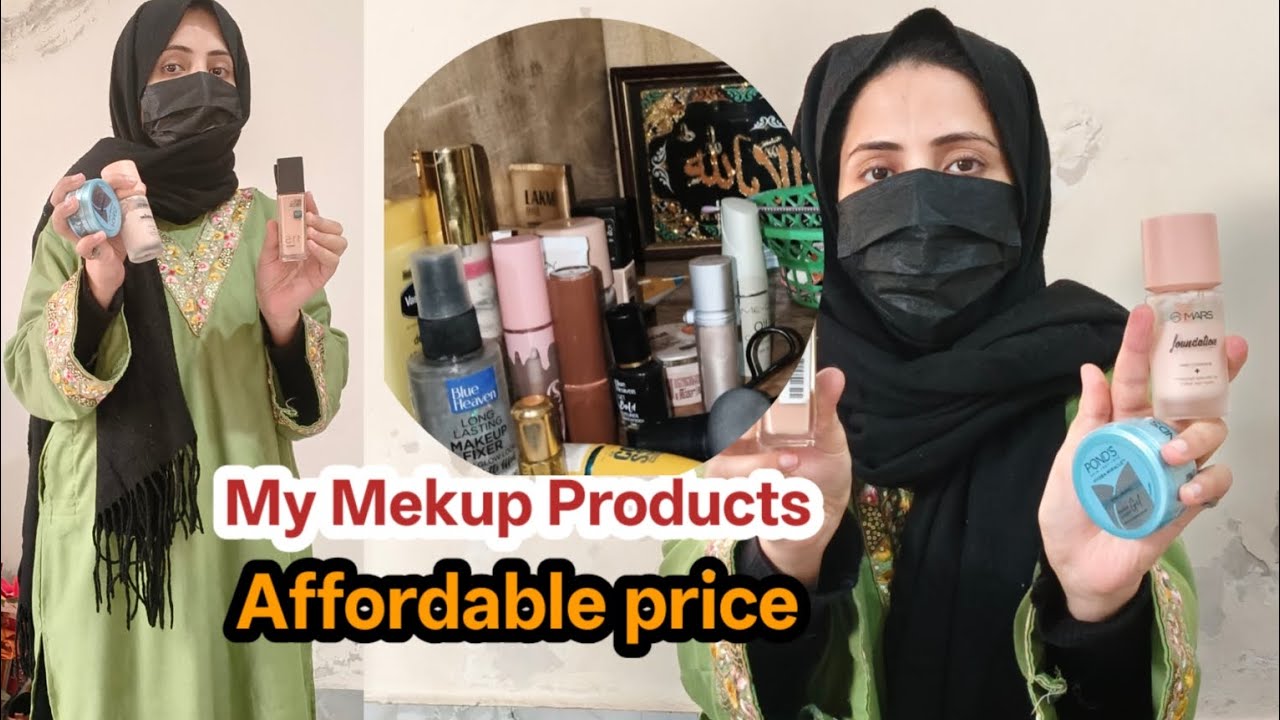 My Affordable Mekup Products And How I Set My Mekup - YouTube