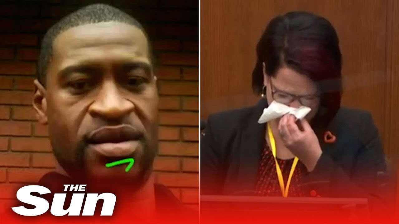 George Floyd trial: Girlfriend Courtney Ross cries and reaches out to ...