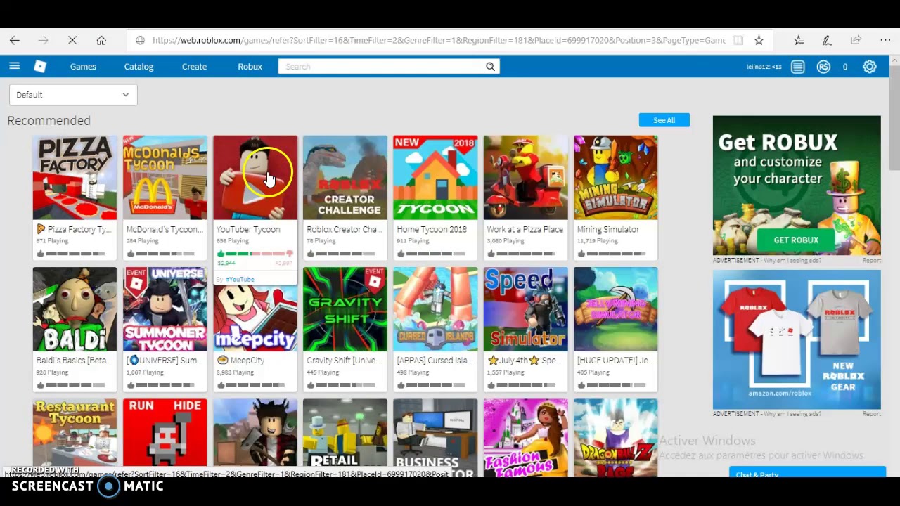 Tuto-Comment installer roblox gratuitement. - YouTube