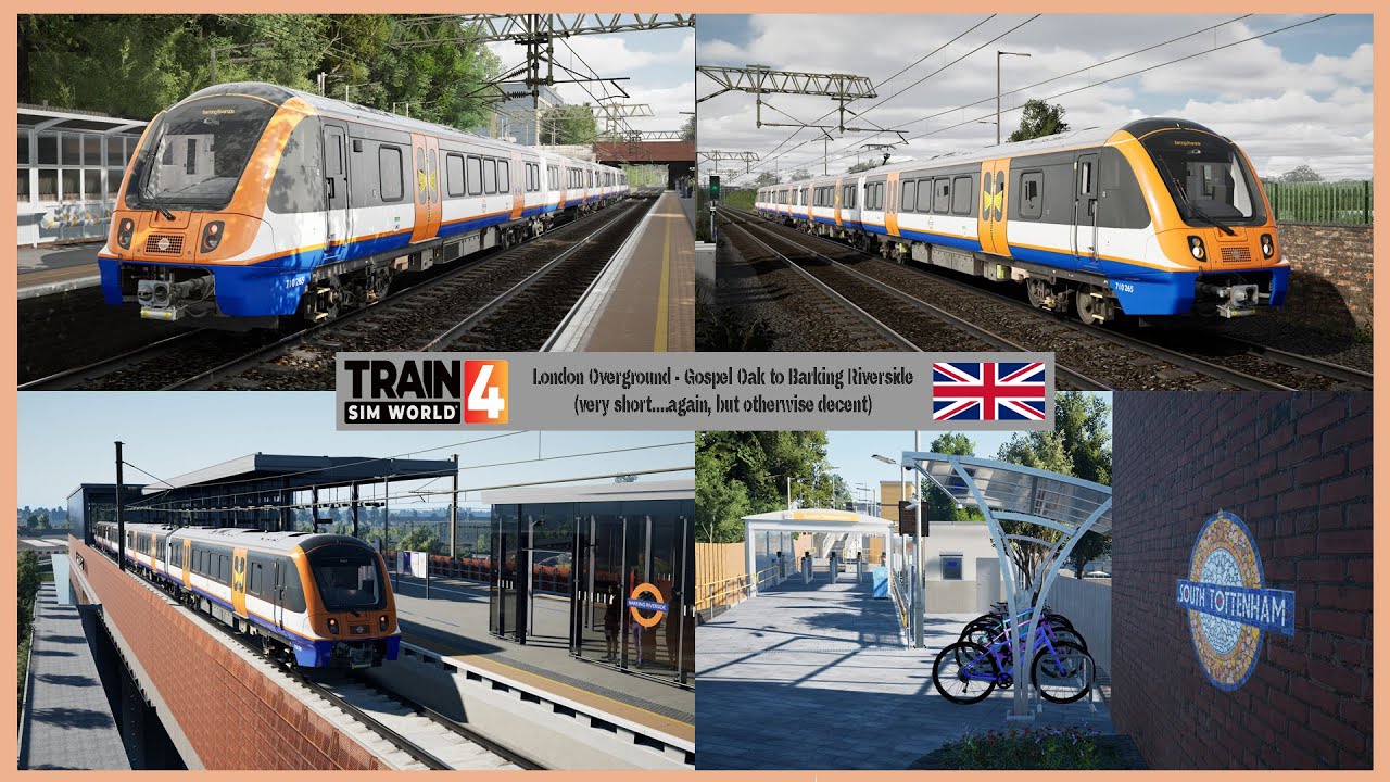 London Overground 'Goblin Line' Review ~ Train Sim World 4 - YouTube
