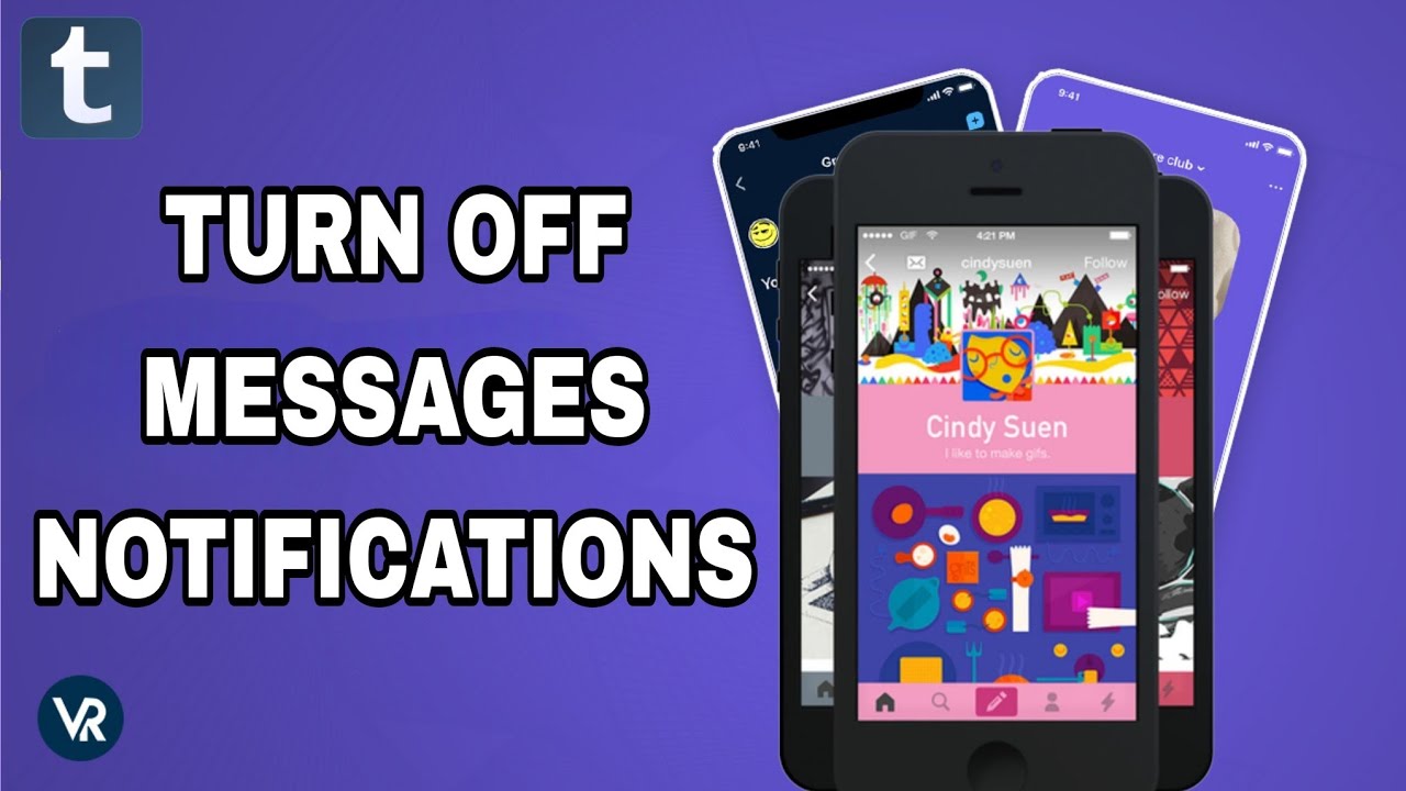 How To Turn Off Messages Notifications On Tumblr App - YouTube