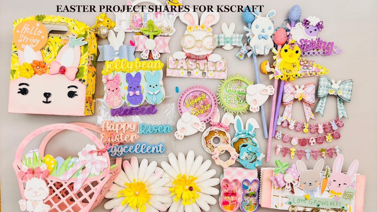 KSCRAFT Easter Project Shares #kscraft #papercraft #scrapbooking # ...