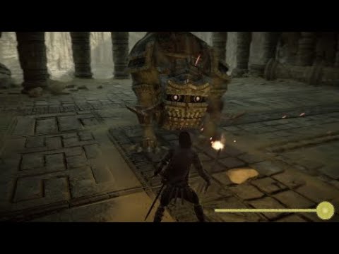 SHADOW OF THE COLOSSUS (PS4) The Eleventh Colossi - CELOSIA (Hard mode ...