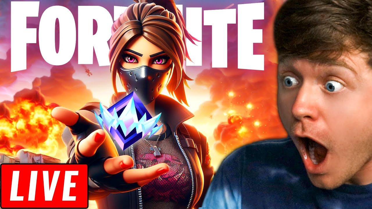 LIVE - FORTNITE UNREAL RANKED - Fortnite Chapter 5 - YouTube