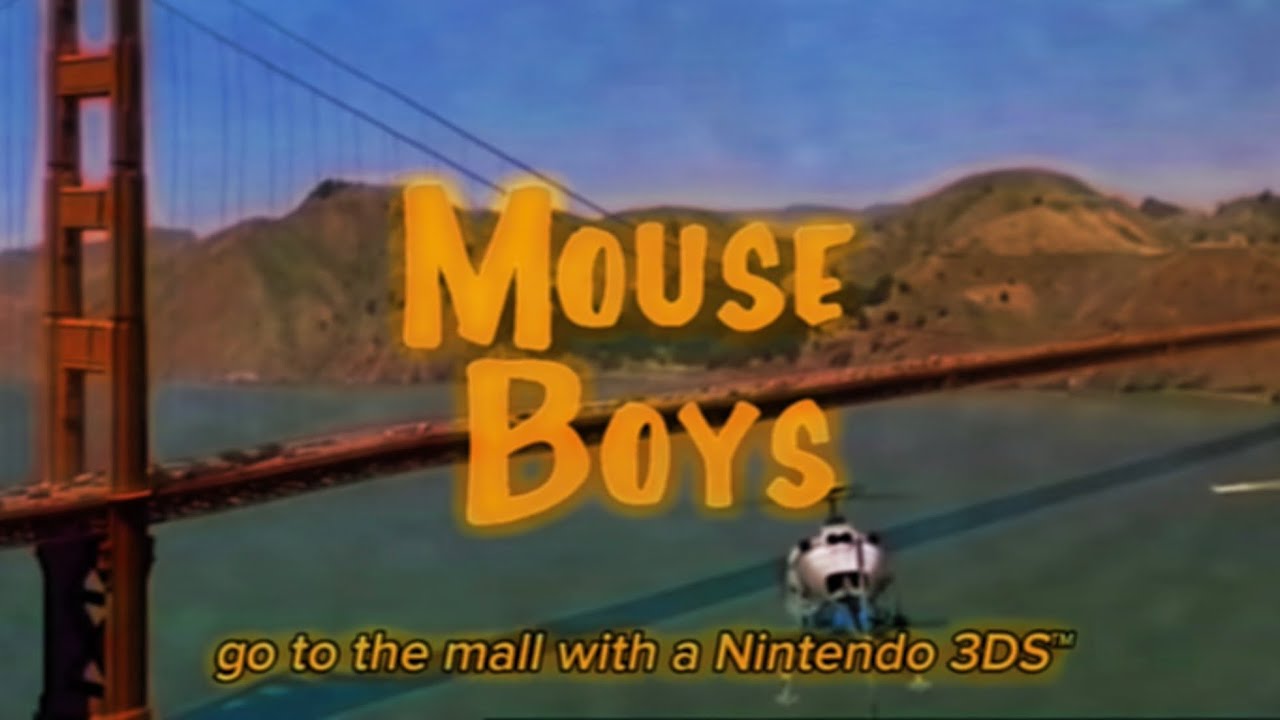 Mouse Boys In The Mall With A 3DS - YouTube
