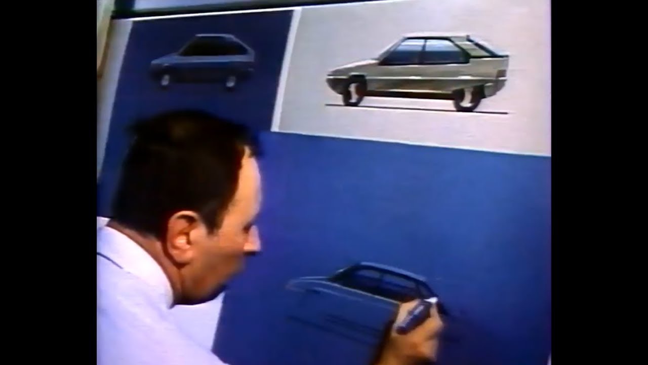 1982 Citroën BX | Design Process - YouTube
