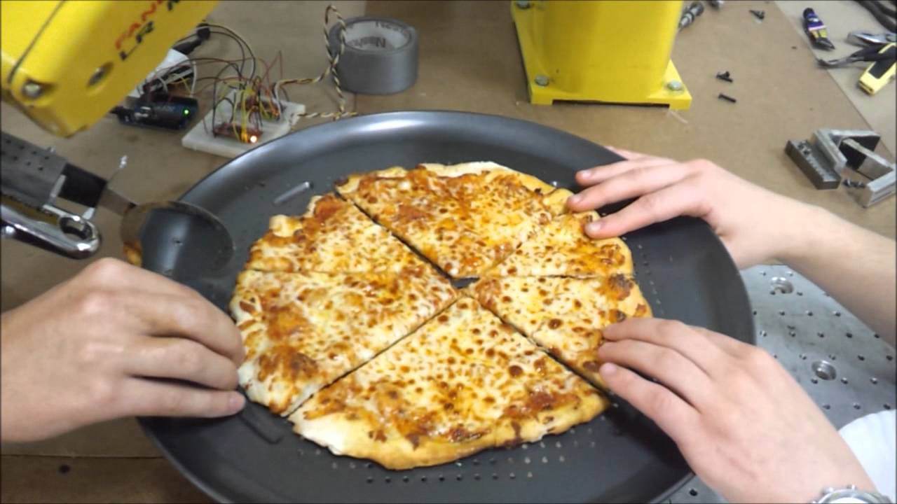 WPI RBE/ME 4815 Industrial Robotics Final Project: Group 6, Pizza ...