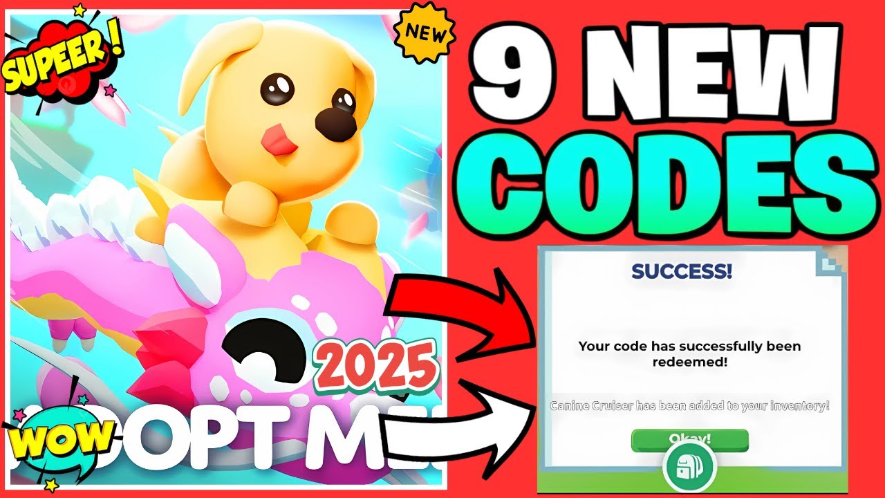 [UPD]*NEW CODES* ADOPT ME REDEEM CODES 2025 - ROBLOX ADOPT ME CODES 2025 - ADOPT ME CODES - YouTube