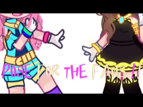 ⋆ · POSE FOR THE FANS !! | Gold and Rainbow !! | TW?: Flash Warning ...