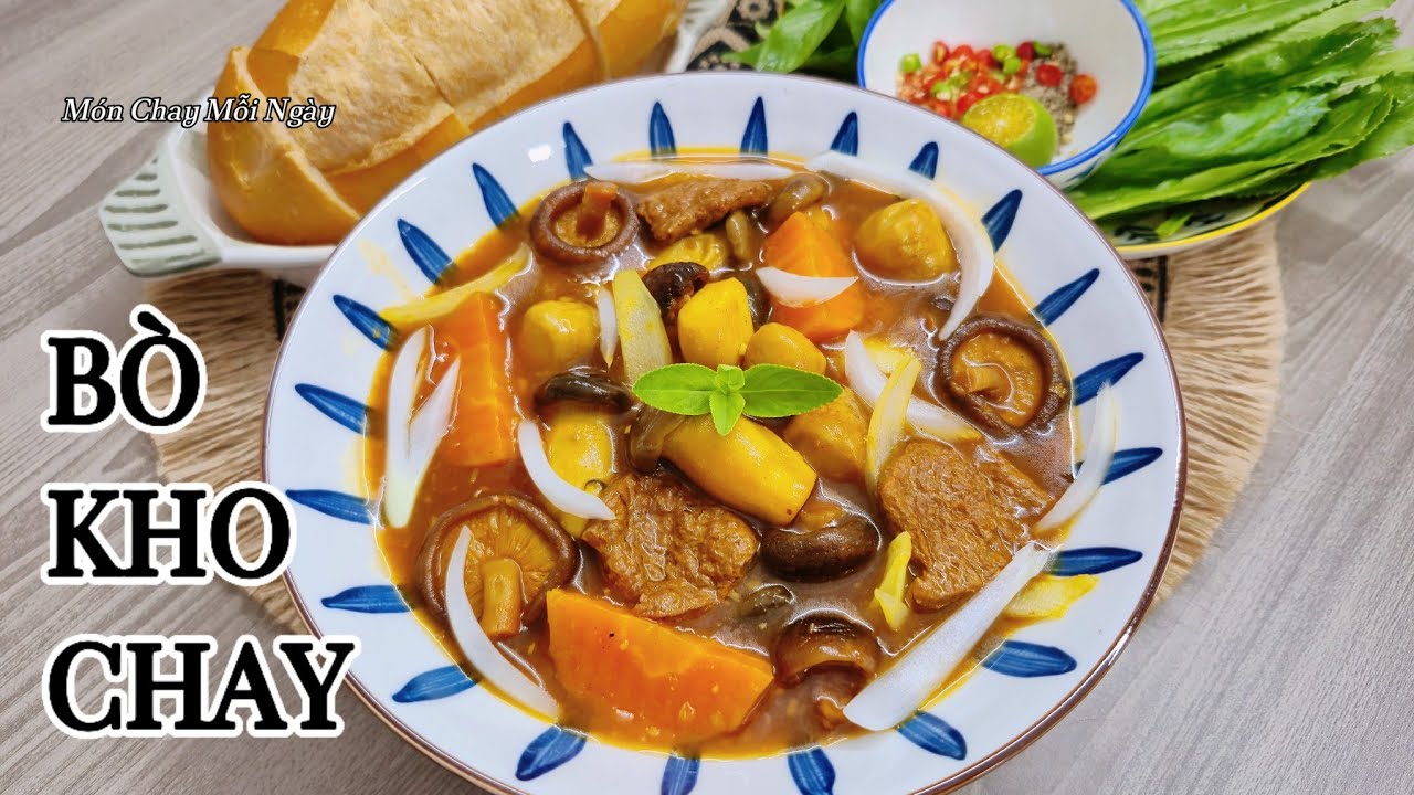 Cách Nấu BÒ KHO CHAY Đơn Giản mà ngon| Món Chay Mỗi Ngày| vegetarian ...