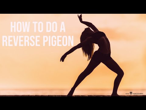 HOW TO DO A REVERSE PIGEON POSE FOR HIP OPENINGS//YOGA STRETCH - YouTube