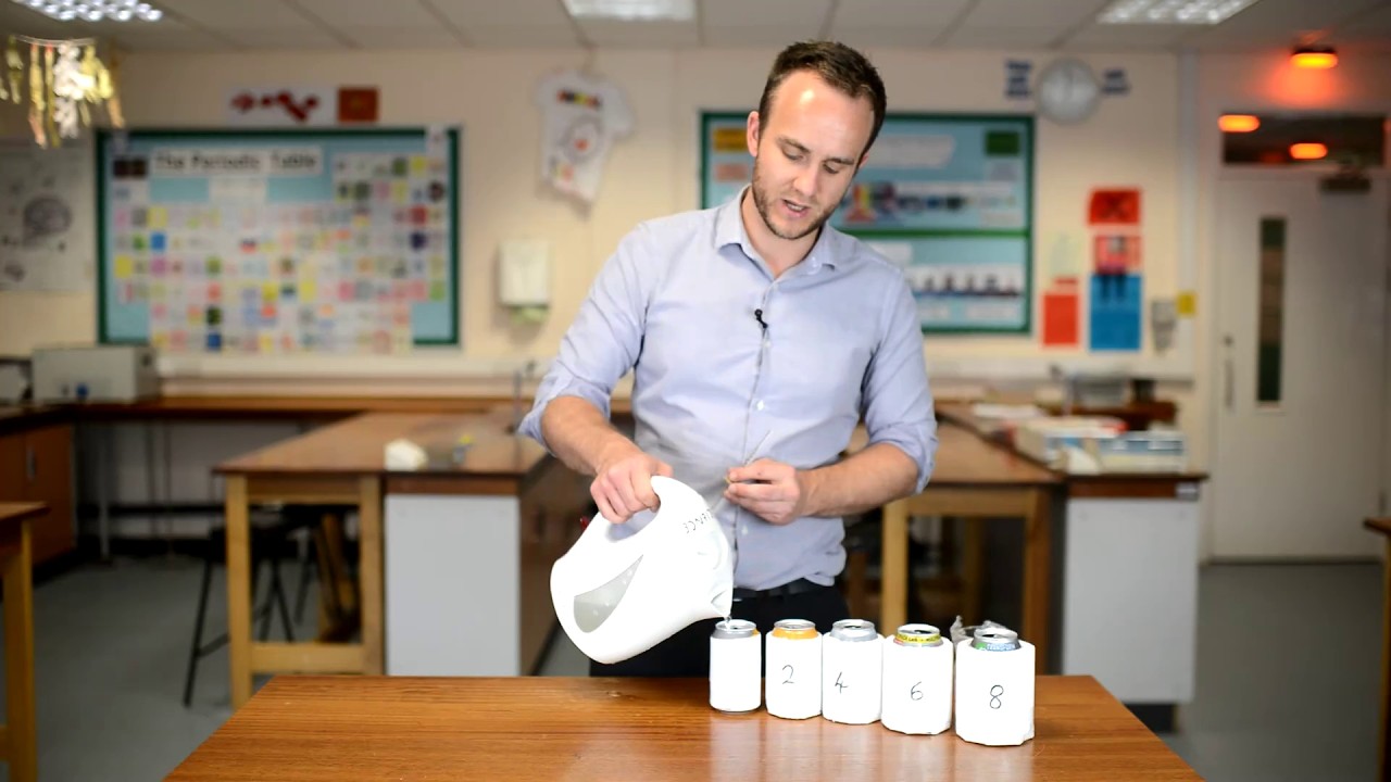 INSULATION - Science GCSE Physics Required Practical - YouTube