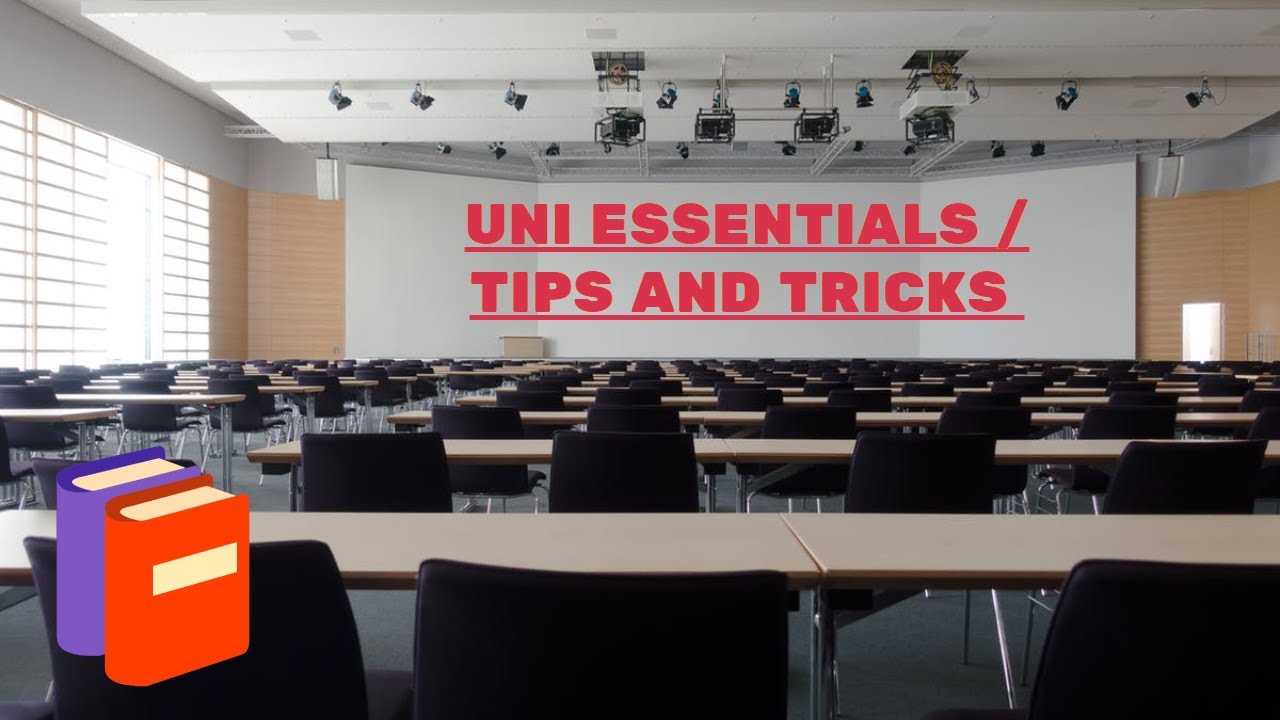 Uni Essentials / tips + tricks - YouTube