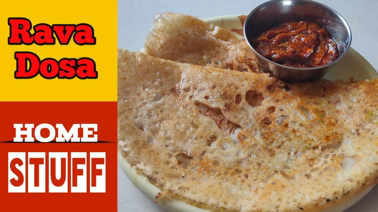 Special Rava dosa 2020 - YouTube