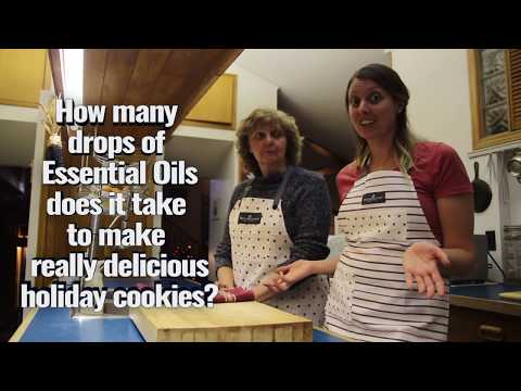 Essential Oil Holiday Cookies: How many drops does it take?