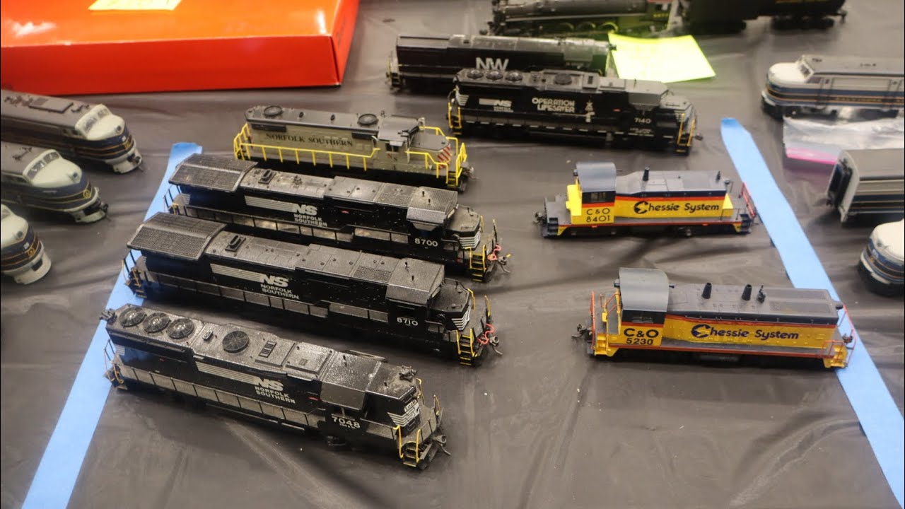Train Show & Swap Meet - 2025 - YouTube