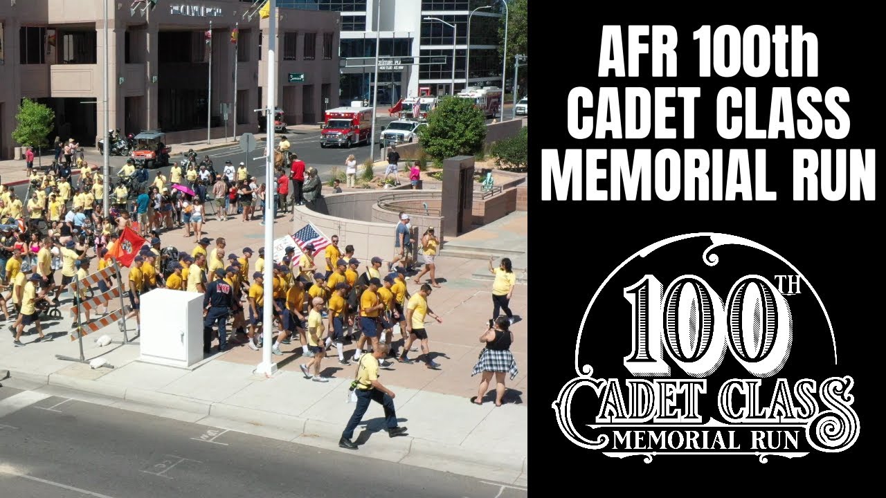 100th Cadet Class Run - YouTube