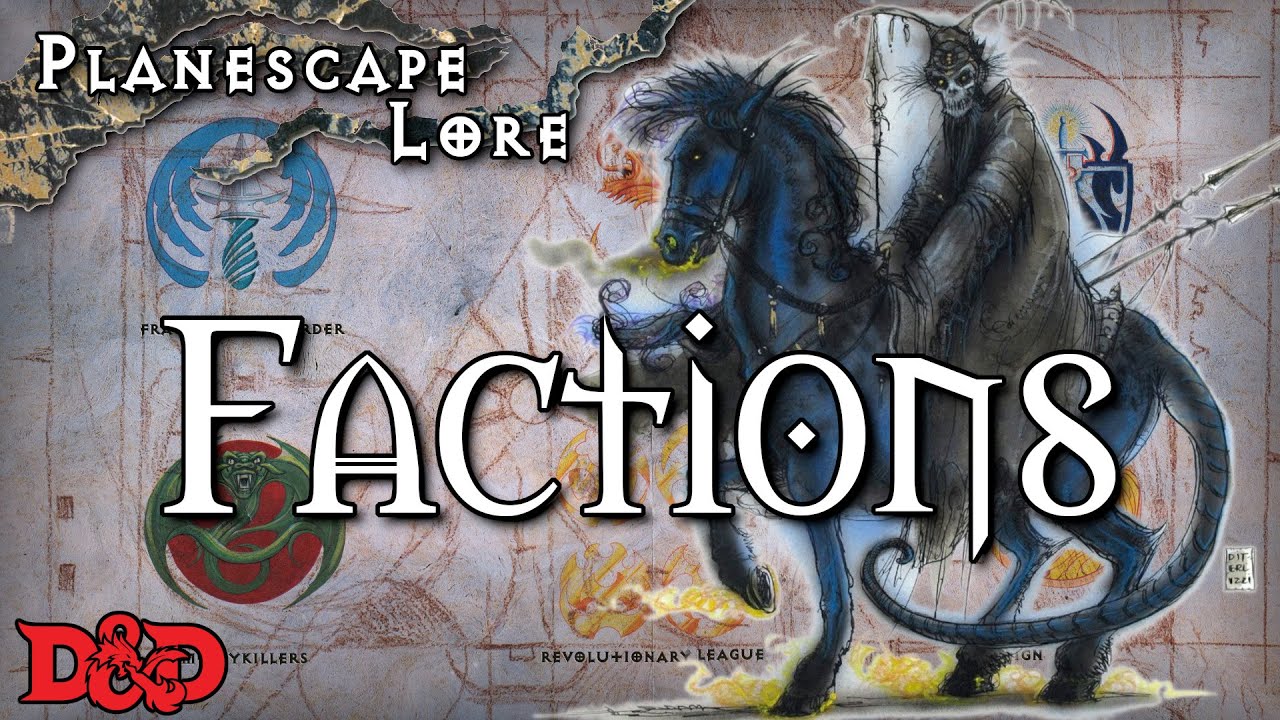 Factions of Sigil (Planescape Lore for D&D) - YouTube