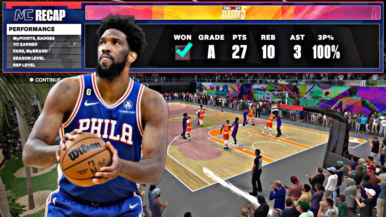 BEST 7'0 CENTER BUILD ON NBA 2K24 NEXT GEN GOING CRAZY IN THE REC - YouTube