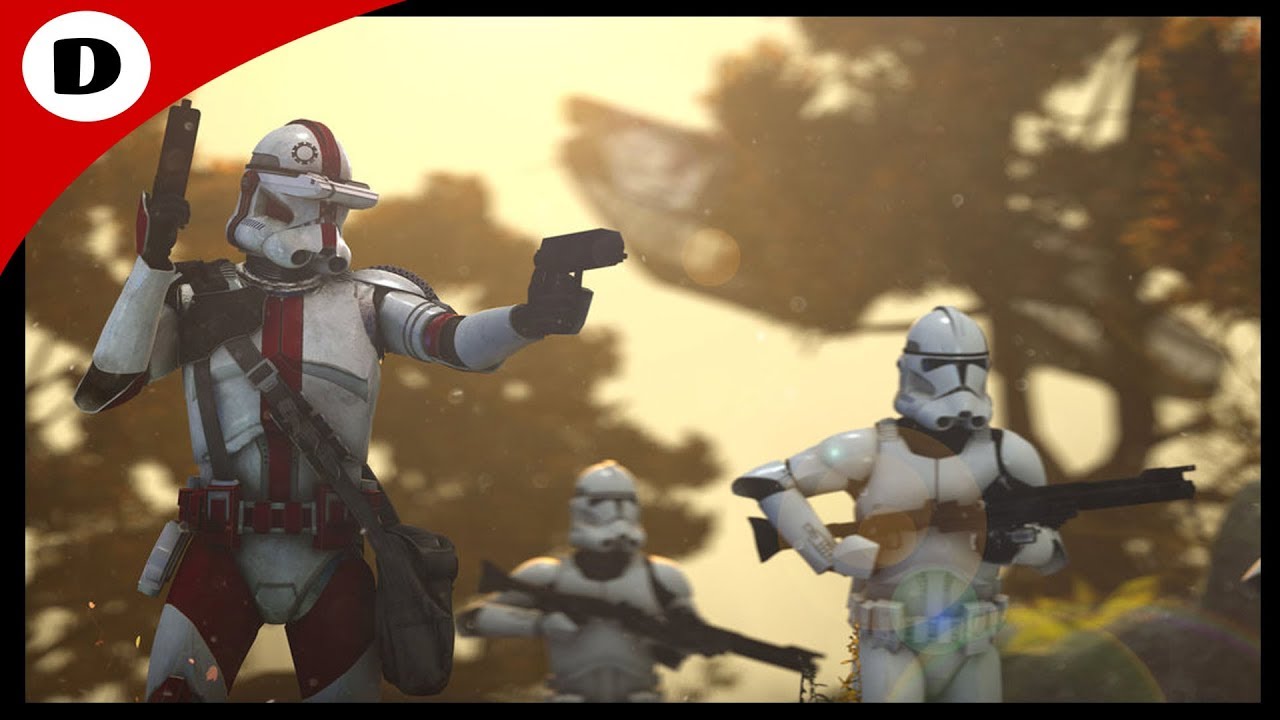HUNTING CLONE TROOPERS ~ Battle of Kashyyyk - Star Wars Battlefront 2 ...