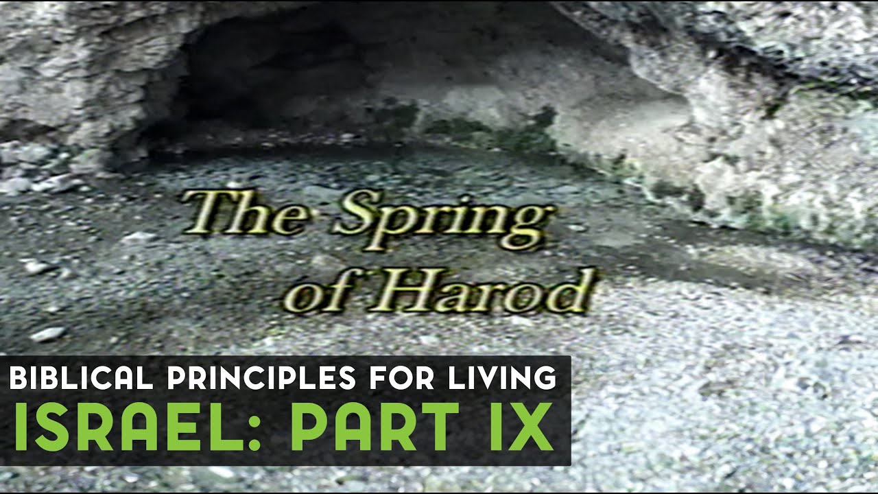 Israel: Spring of Harod - YouTube