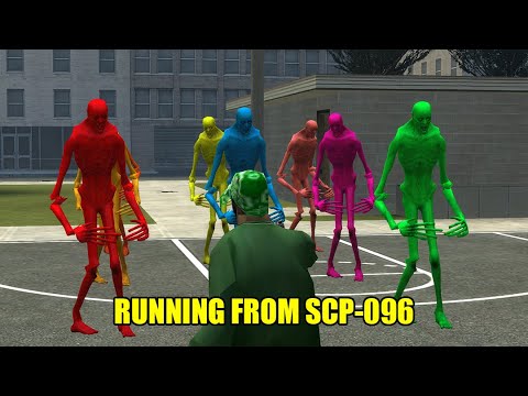 Running from SCP-096 in Garry's Mod - Terrifying Chases! - YouTube