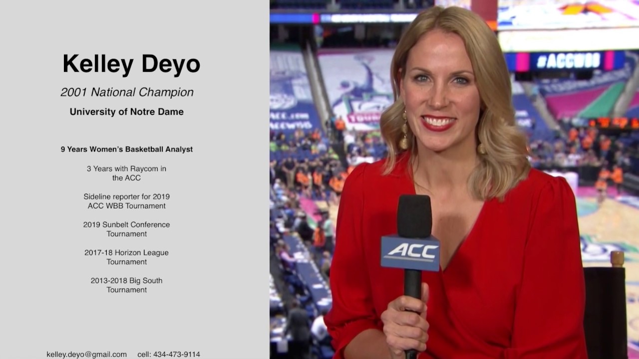 Kelley Siemon Deyo 2019 WBB Analyst Reel - YouTube
