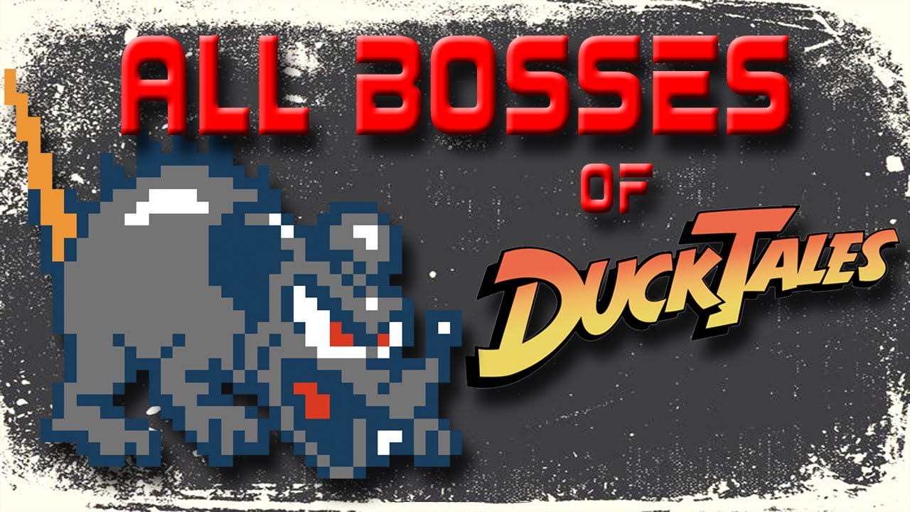 Duck Tales- NES: All Bosses - YouTube