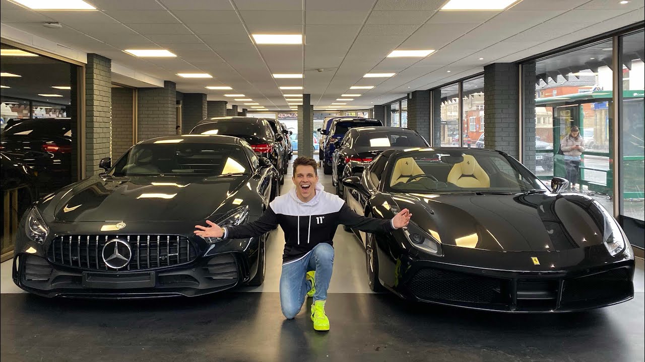 The SECRET Footballer Supercar Garage REVEALED! - YouTube