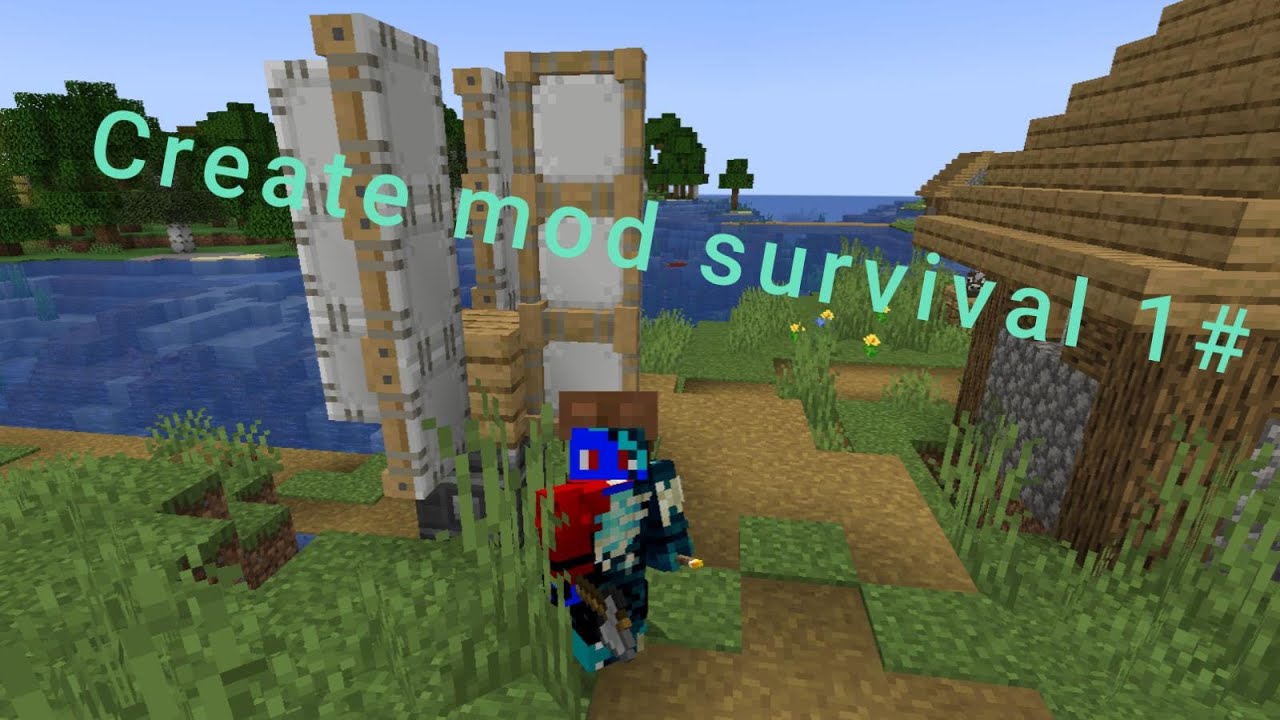 Minecraft Create mod survival #1 - YouTube