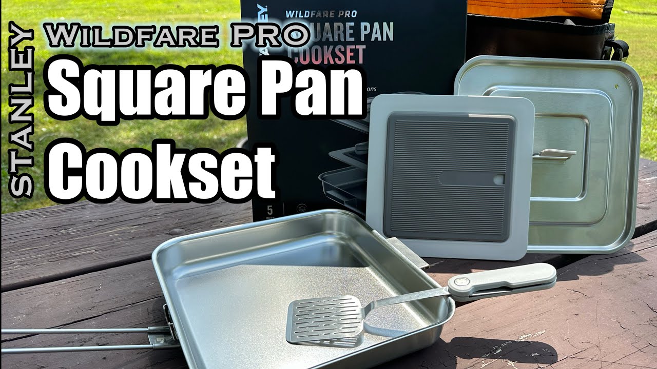 Stanley Wildfare PRO Square Pan Cookset - YouTube