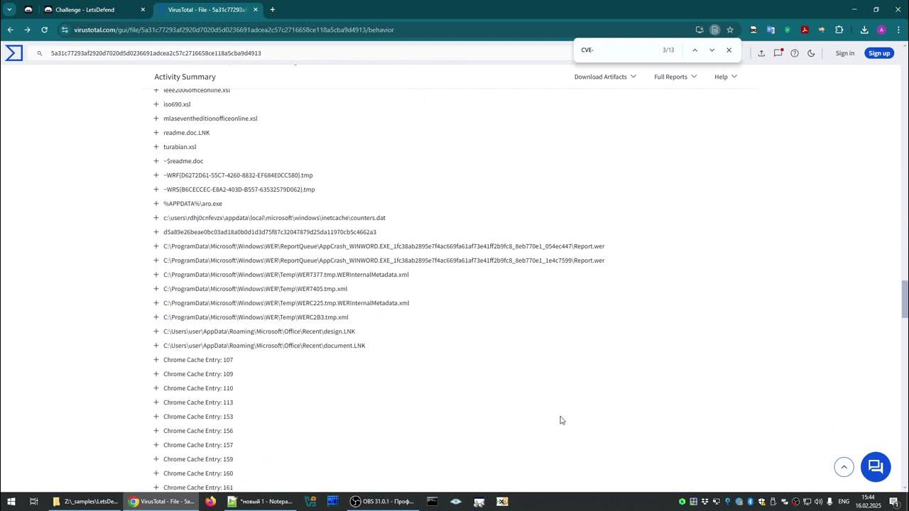 LetsDefend Malware Analysis Challenges - Malicious Doc - YouTube