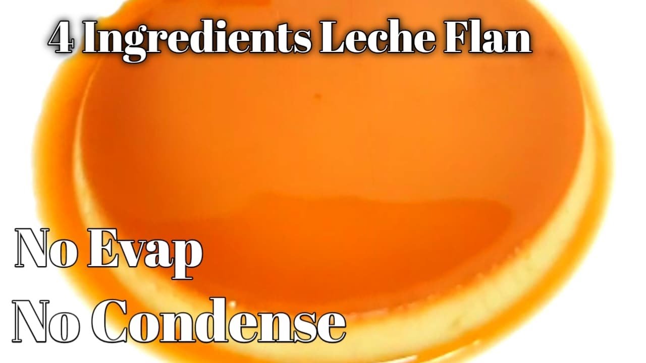 Smooth and Creamy Leche flan |Powdered milk flan | 4 Ingredients only ...