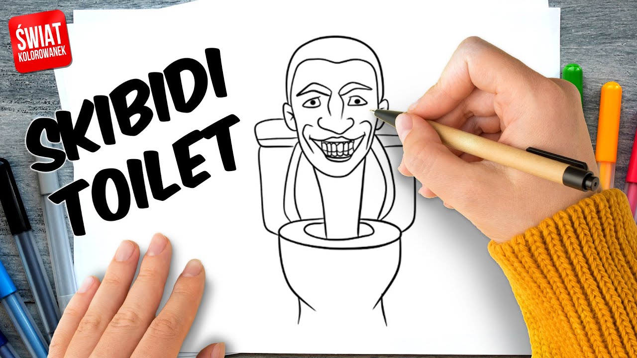Rysunek Skibidi Toilet | Jak narysować krok po kroku. - YouTube