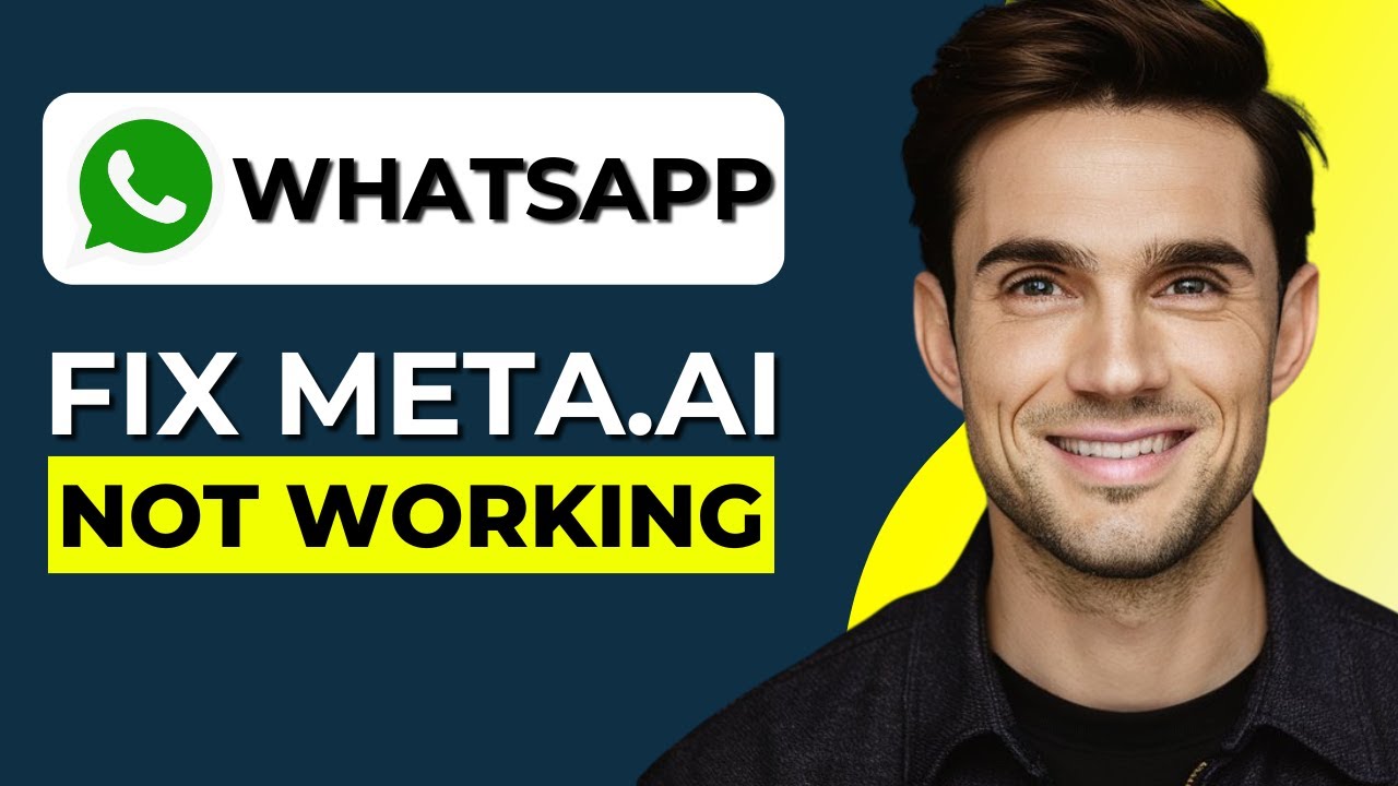 How to Fix Meta AI Not Working on WhatsApp (Step by Step) - YouTube