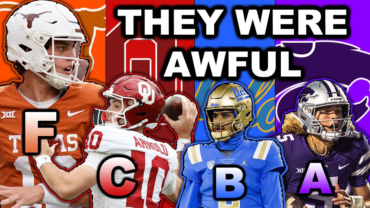 Grading the 2023 FRESHMAN QB Class One Year Later (Honest Evaluations ...