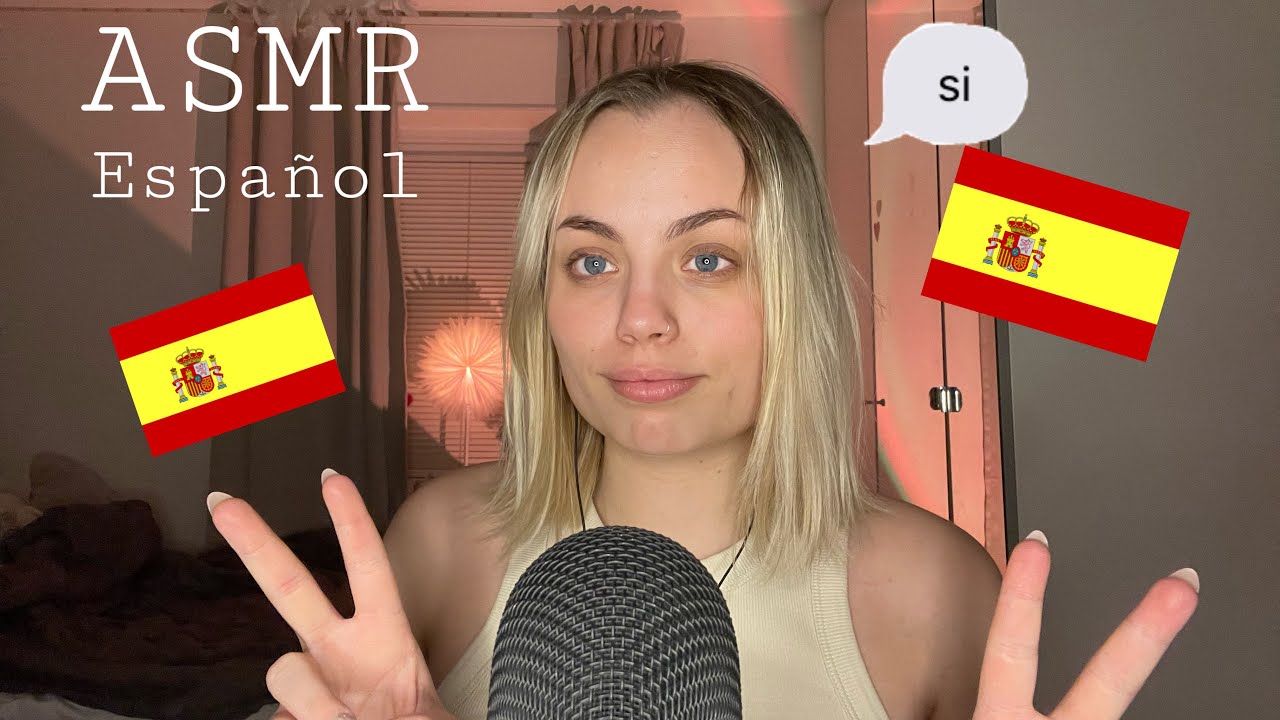 ASMR Trying to speak Spanish🇪🇸 Español Part 2 - YouTube
