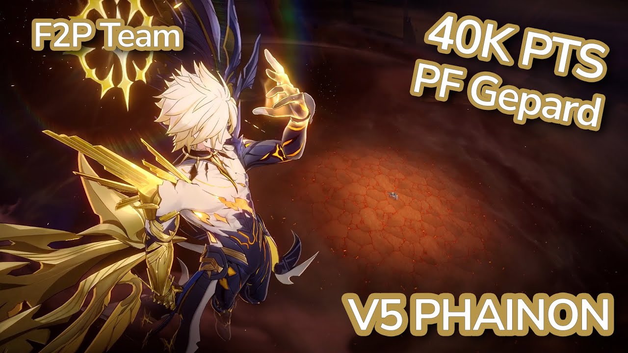 V5 E0S1 Phainon | F2P Team | 3.4 Pure Fiction Showcase | Gepard - YouTube
