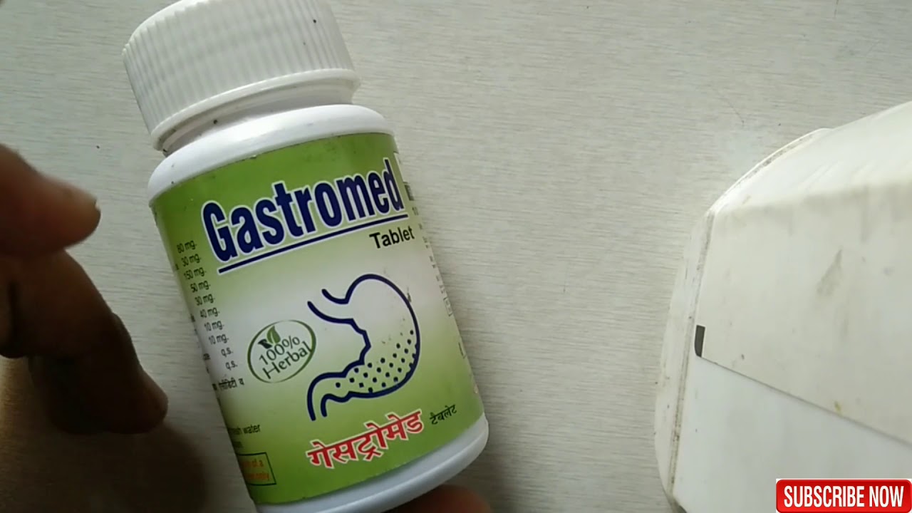 Gastromed 100% Herbal Tablet use and side effects full details - YouTube
