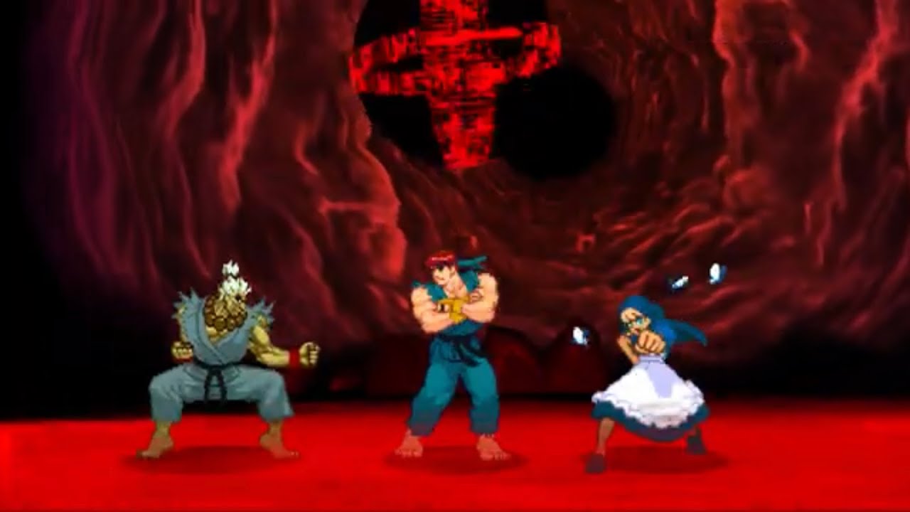 Marvel vs Capcom 2: Akuma, Ryu, and B.B. Hood arcade playthrough - YouTube